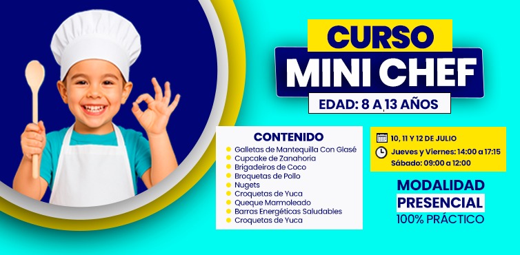 MINI CHEFS | UNIDUAC Departamento Universitario de Aprendizaje Continuo